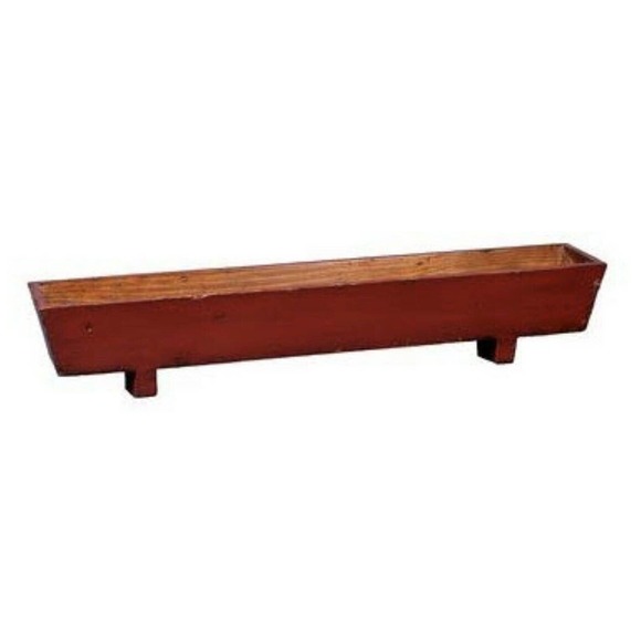 Antique Revival | Accents | Nib Antique Revival Wood Window Box Red ...